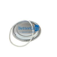 China White 10liter Pail With Rubber Strip Gakset 0.28mm Thickness With Lock Hoop Available for sale