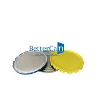China Flower Lug Lid Tin Pail Cover With Foam Strip UN Lid 0.38mm For Tin Can for sale
