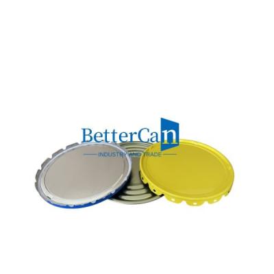 China Flower Lug Lid Tin Pail Cover With Foam Strip UN Lid 0.38mm For Tin Can for sale