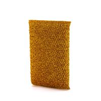 China Anticorrosive Kitchen Cleaning Scourer Microfiber Kitchen Sponge Scourer 12.5*9*2cm for sale