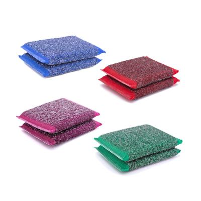 China Stainless Steel Scouring Pad Corrosion Proof Kitchen Scrubber for sale