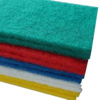 China Customized Kitchen Scouring Pads Corrosion Proof Wear Resisting Portable for sale