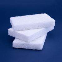 China Custom Cleaning Scouring Pad Non Woven Polyester Microfiber Wash Sponge for sale