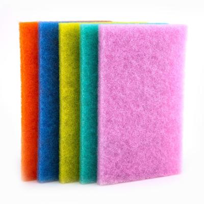 China Customized Cleaning Scouring Pad Microfiber Cellulose Sponge Cloth Kitchen cleaning sponge for sale