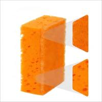 China Eco-Friendly Cellulose Sponge Scourer for Kitchen Cleaning for sale