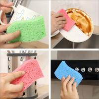 China Eco-Friendly Cellulose Sponge Scourer for Kitchen Cleaning for sale