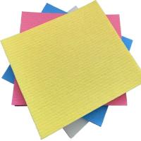 China Customizable Compostable Cellulose Sponge Cloth for Kitchen Cleaning for sale