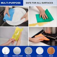 China Customizable Compostable Cellulose Sponge Cloth for Kitchen Cleaning for sale