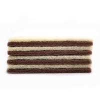 China Brown Polyester Durable Scouring Pad, Moisture-proof And Strong, Popular And Durable for sale