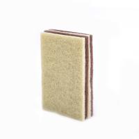 China Brown Polyester Durable Scouring Pad, Moisture-proof And Strong, Popular And Durable for sale