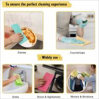 China Eco-Friendly Cellulose Sponge Cloth for Kitchen and Multi-Surface Cleaning for sale