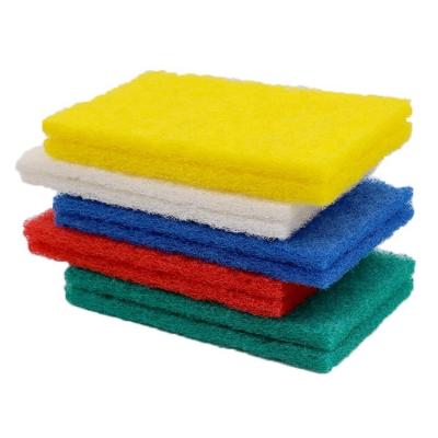 China Fiber Nylon Scrub Pad High Efficiency Industrial Scouring Pads Environmental Friendly for sale