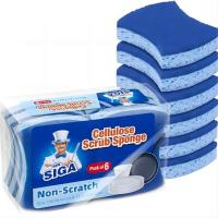 China Anti Odor Cellulose Sponge Scourer Fast Drying Natural Vegetable Cellulose Sponges for sale