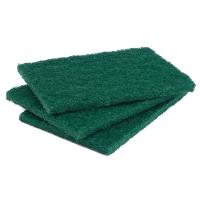 China Rectangle Cleaning Scouring Pad Surface Refine Household Cleaning Sponge for sale