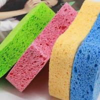 China Wood Pulp Sponge for Kitchen – Highly Absorbent, Soft, Non-Scratch & Durable for sale