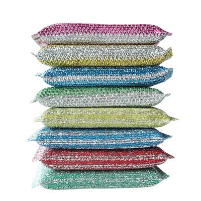 China Non-Scratch Kitchen Sponge with Stainless Steel Fibers for sale