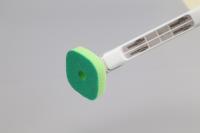 China Silicone Head Disposable Toilet Brush Disposable Toilet Scrubber Convenient for sale