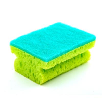 China High Absorption Dish Wash Scrubber Colorful Customize Safety Material for sale
