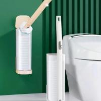 China Custom Disposable Toilet Brush with Odor Control for sale