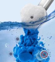 China Disposable Toilet Brush with Ergonomic Handle for Hygiene Cleaning for sale