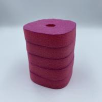 China Disposable Toilet Brush Head Non-Woven Sponge Cleaning Pad for sale