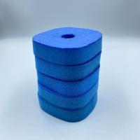 China Disposable Toilet Brush Head Non-Woven Sponge Cleaning Pad for sale