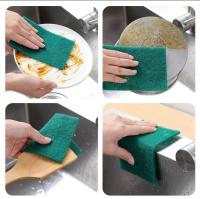 China Highly Absorbent, Non-Scratch, Quick-Dry, Multi Surface, Long-Lasting, Odor-Resistant  Scouring Pad for sale