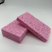 China Natural Wood Pulp Dish Sponge - Non-Stick Oil Scrubber for sale