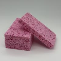 China Natural Wood Pulp Dish Sponge - Non-Stick Oil Scrubber for sale