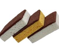 China Natural Wood Pulp Dish Sponge for Non-Stick Pans for sale