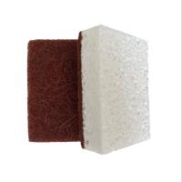 China Biodegradable Cellulose Scouring Pads Dual-Layer for Kitchen & Body for sale