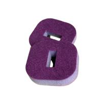 China Biodegradable Disposable Toilet Brush with Wall Mount Holder for sale