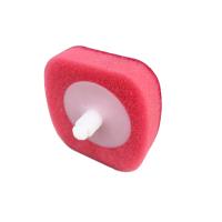 China Donghui Wall-Mounted Disposable Toilet Brush System with Sponge Refills for sale