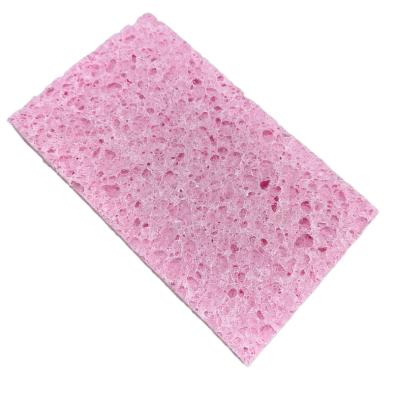 China Compressed Wood Pulp Dish Sponge - Oil Absorbent Eco Kitchen Scrubber for sale