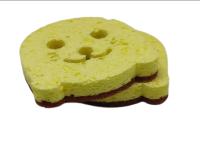China Natural Wood Pulp Sponge High Absorbency Eco-Friendly for sale