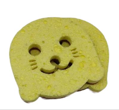 China Natural Wood Pulp Sponge High Absorbency Eco-Friendly for sale