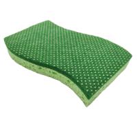 China Eco-Friendly Wood Pulp Wave Sponge for Kitchen Cleaning for sale