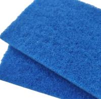 China Blue Heavy-Duty Kitchen Scouring Pad for Non-Stick Cookware for sale