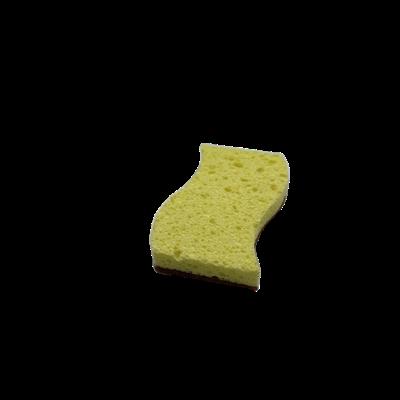 China Magic Double-Sided Wood Pulp Kitchen Sponge for Dishwashing for sale