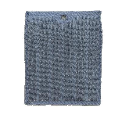 China Dual-Sided Kitchen Scrubber Steel Wool Bamboo Fiber Antibacterial Oil-Resistant for sale