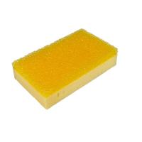 China Factory wholesale: Happy-shaped temperature-sensitive cleaning sponge brush. It becomes soft when heated and hard when cooled. Ideal for cleaning kitchen utensils. for sale