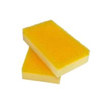 China Factory wholesale: Happy-shaped temperature-sensitive cleaning sponge brush. It becomes soft when heated and hard when cooled. Ideal for cleaning kitchen utensils. for sale