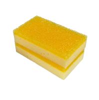 China Factory wholesale: Happy-shaped temperature-sensitive cleaning sponge brush. It becomes soft when heated and hard when cooled. Ideal for cleaning kitchen utensils. for sale