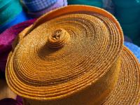 China Kitchen cleaning scrubbing cloth semi-finished product export quality steel wire scrubbing cloth scrubbing king fabric cleaning dish towel fabric for sale