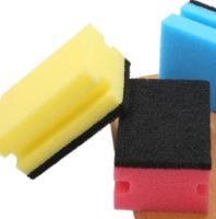China Colorful Kitchen Grip Sponge High Absorbency Soft And Not Prone To Rotting, Sturdy Kitchen Sponge for sale