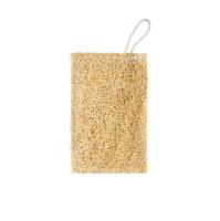 China Natural Loofah Compressed cellulose Sponge - Dual-Sided, Oil-Resistant, Super Absorbent Dish Cloth for sale