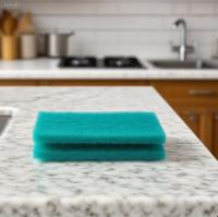 China Polyester Cleaning Scouring Pads 4x6 Inches 15 Pieces Medium Abrasive for sale