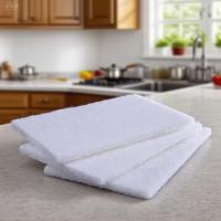 China Eco-Friendly Polyester Scouring Pad 4x6 Inches Kitchen Cleaning for sale