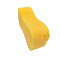 China High-Density 8-Character Car Wash Sponge - Non-Abrasive Yellow for sale