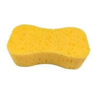 China High-Density 8-Character Car Wash Sponge - Non-Abrasive Yellow for sale